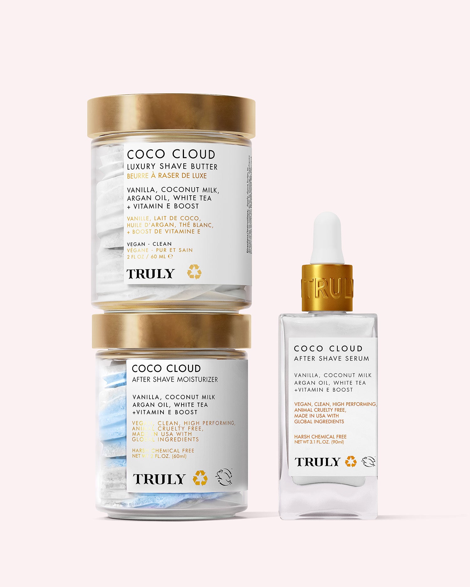 Coco Cloud Luxury Shave Butter, coconut soothing shaving cream for all ...