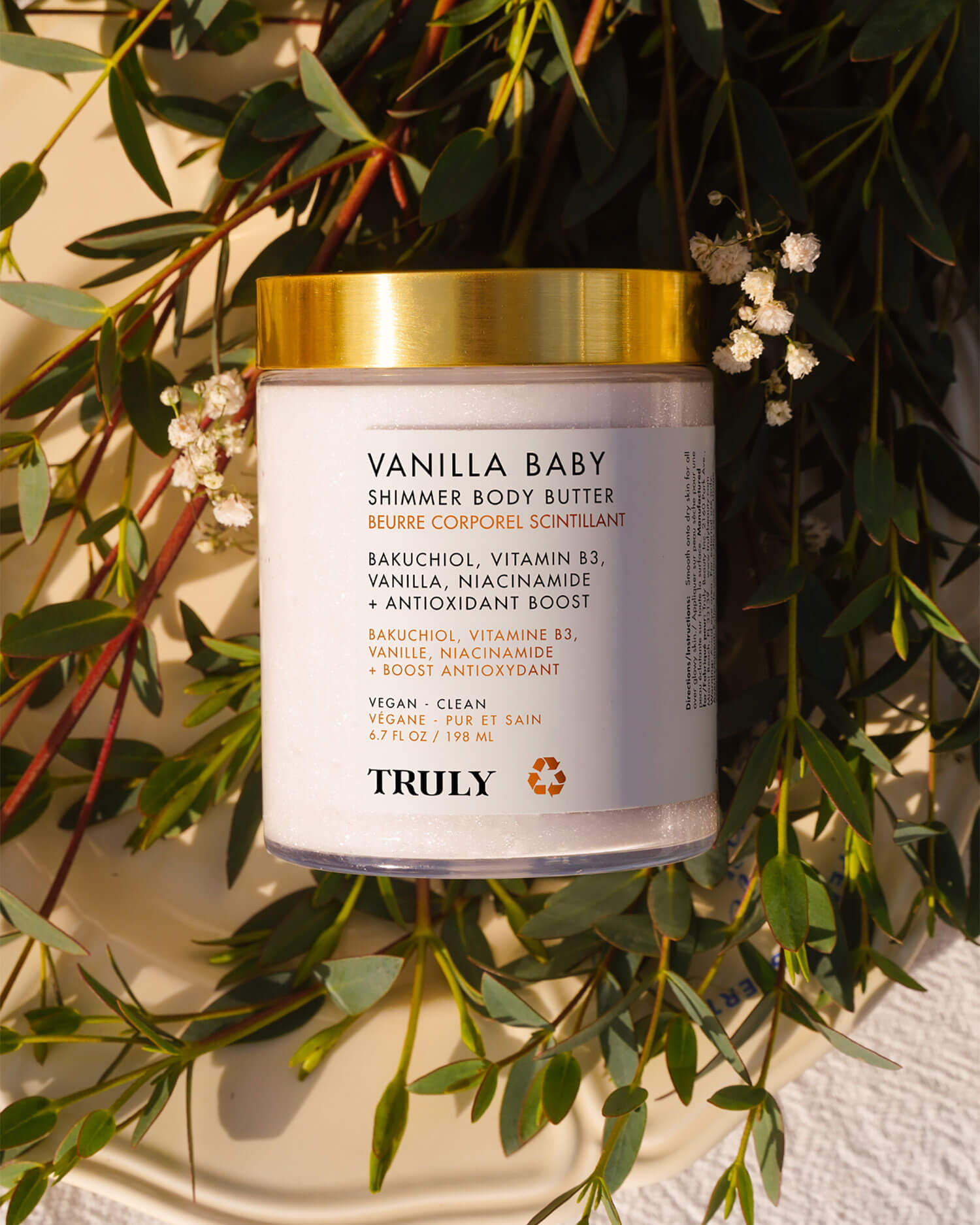 Vanilla Baby Shimmer Body Butter – Truly Beauty